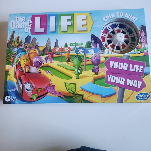 Hasbro | Games | The Game Of Life Game Family Board Game For 24 Players ...